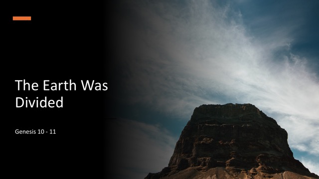 The Earth Was Divided | Making A Difference