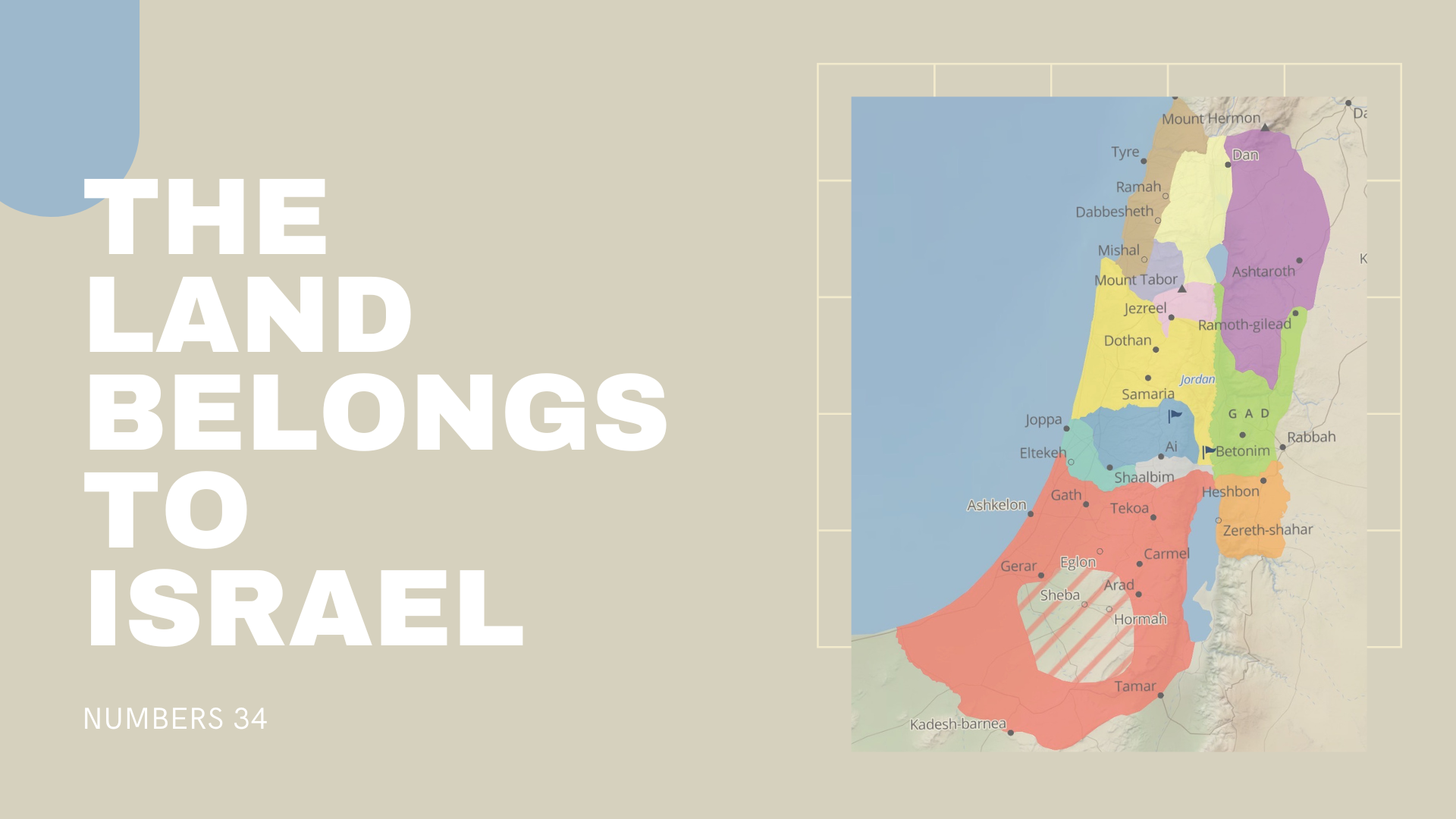 The Land Belongs to Israel